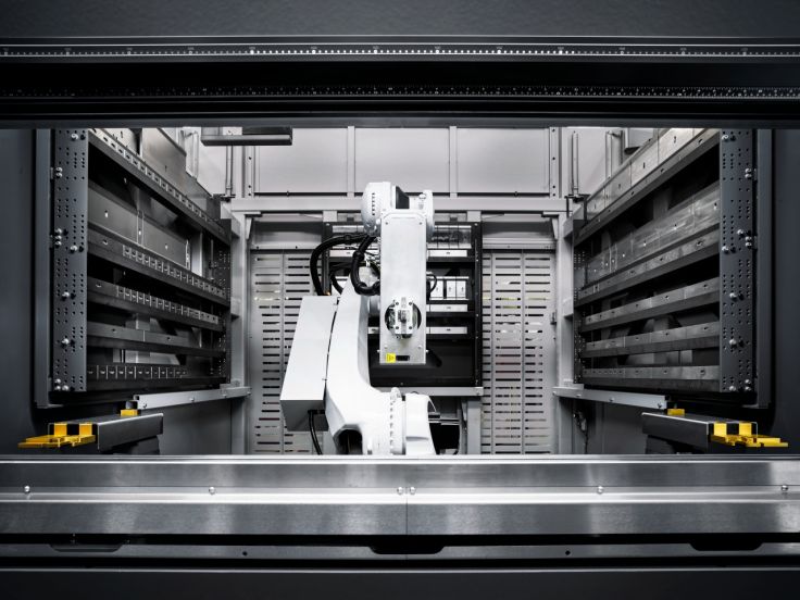 Modular Tool Changer | Press brake automatic tool change | Bystronic